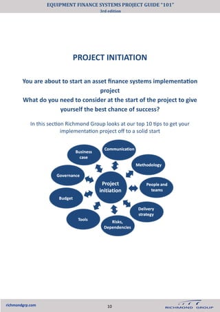 Equipment finance projects 101 | PDF