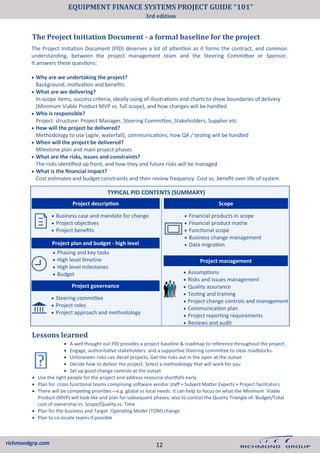 Equipment finance projects 101 | PDF