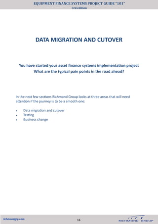 Equipment finance projects 101 | PDF