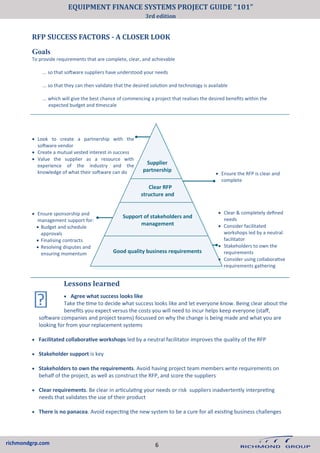 Equipment finance projects 101 | PDF