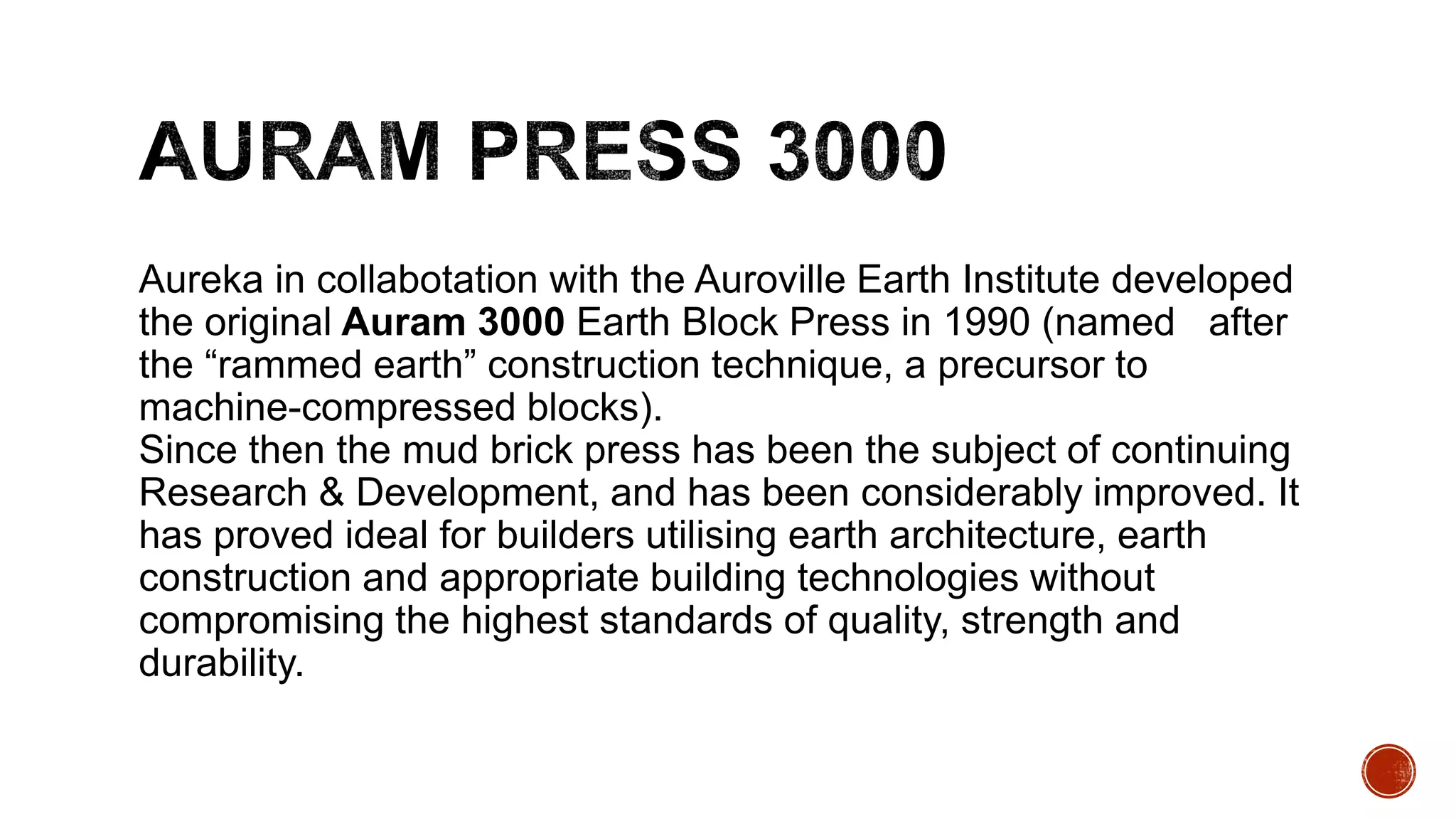 ( civil Engineering ) Equipment for production of stabilized mud block ...