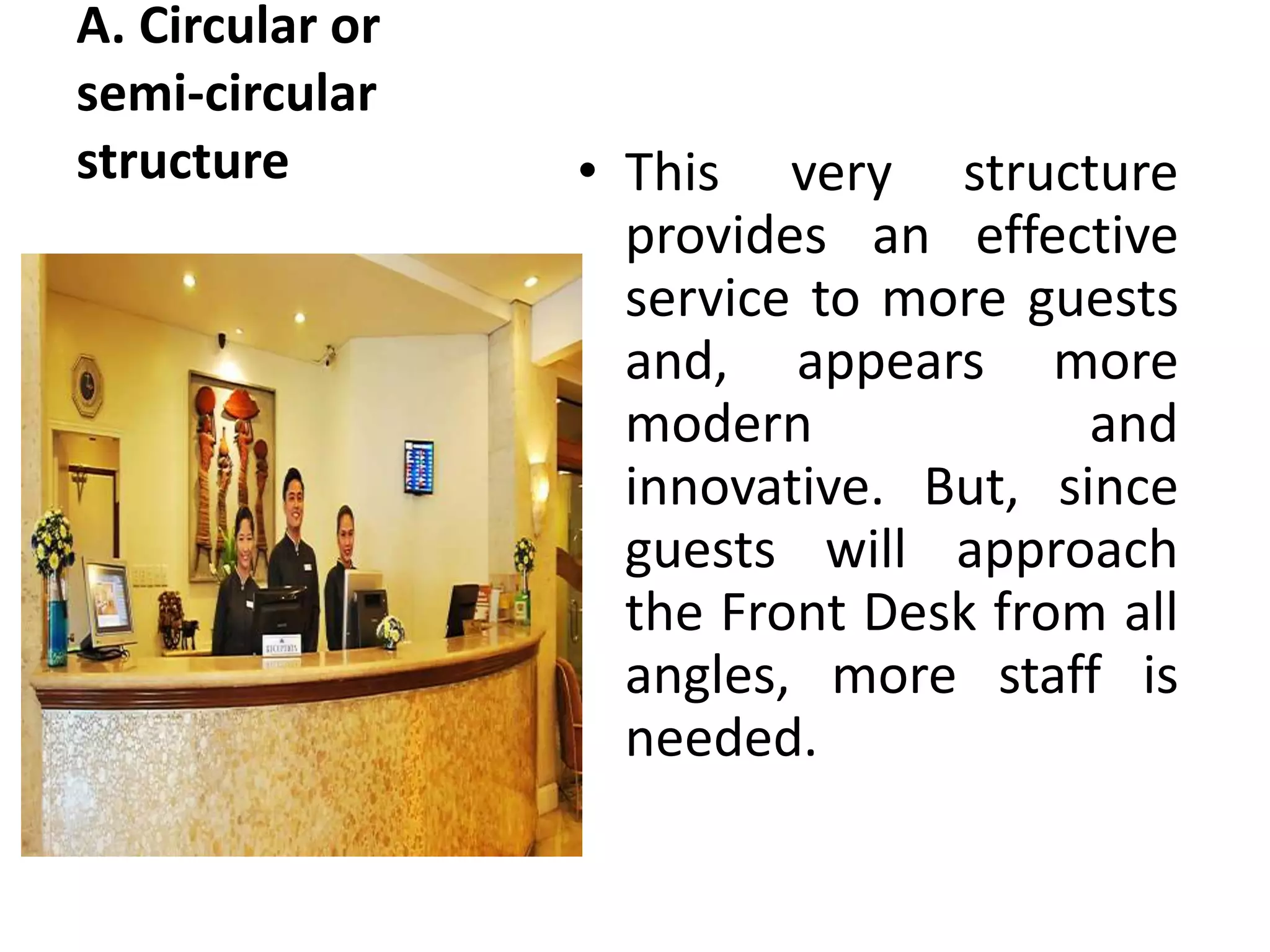 Equipment in hotel front office | PPTX