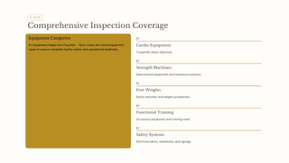 Equipment Inspection Inspection Checklist – Gym with eAuditor Audits ...