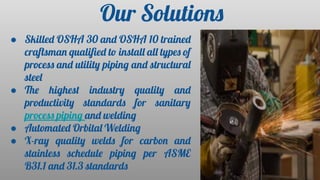 Process Equipment Installation Services by Barnum Mechanical Inc | PPT