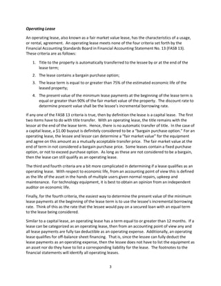 Equipment Leasing Basics | PDF