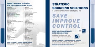 Equipment Maintenance Expense Reduction - Higher Ed & Research ...