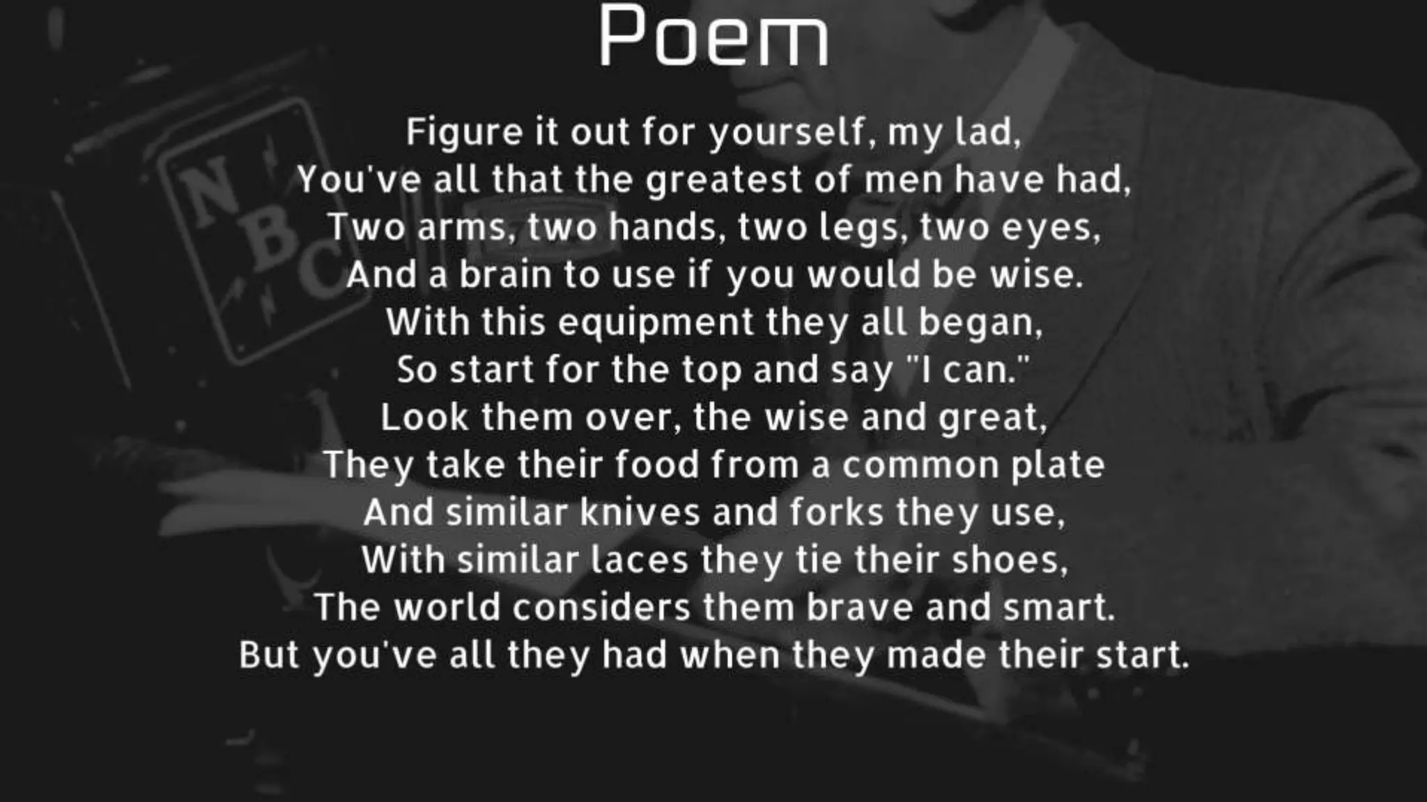 Equipment poem by Edgar.A Guest.pptx