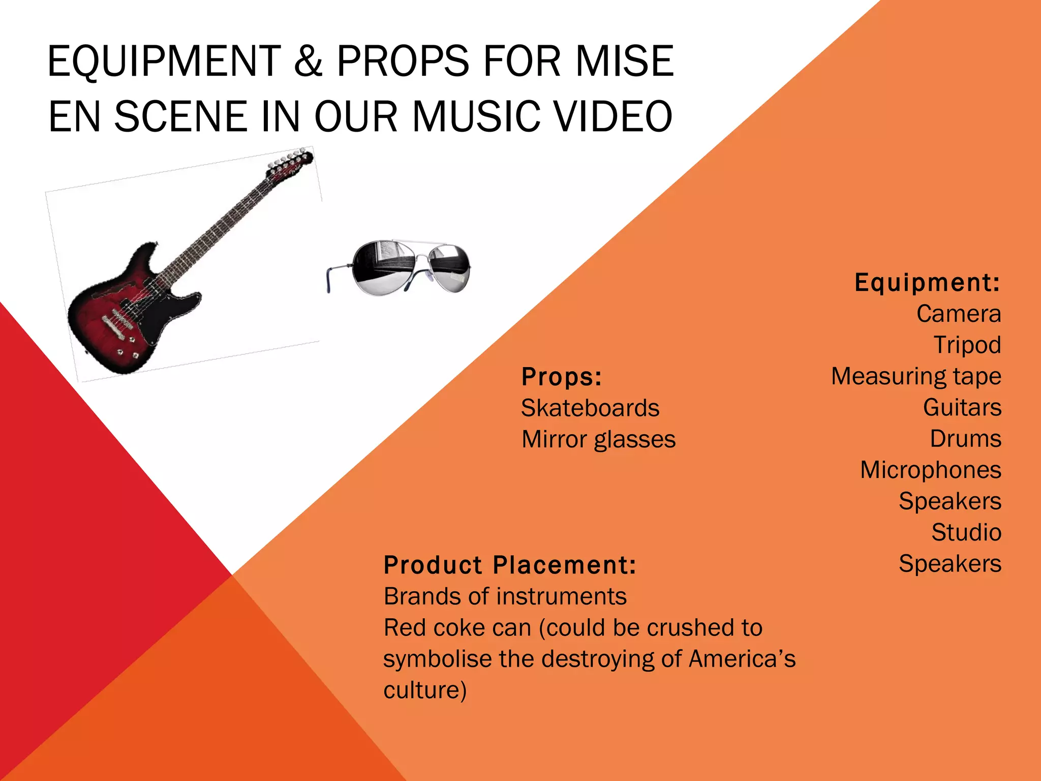 Planning our mudic video | PPT