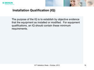 Equipment qualification | PDF