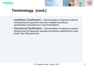 Equipment qualification | PDF