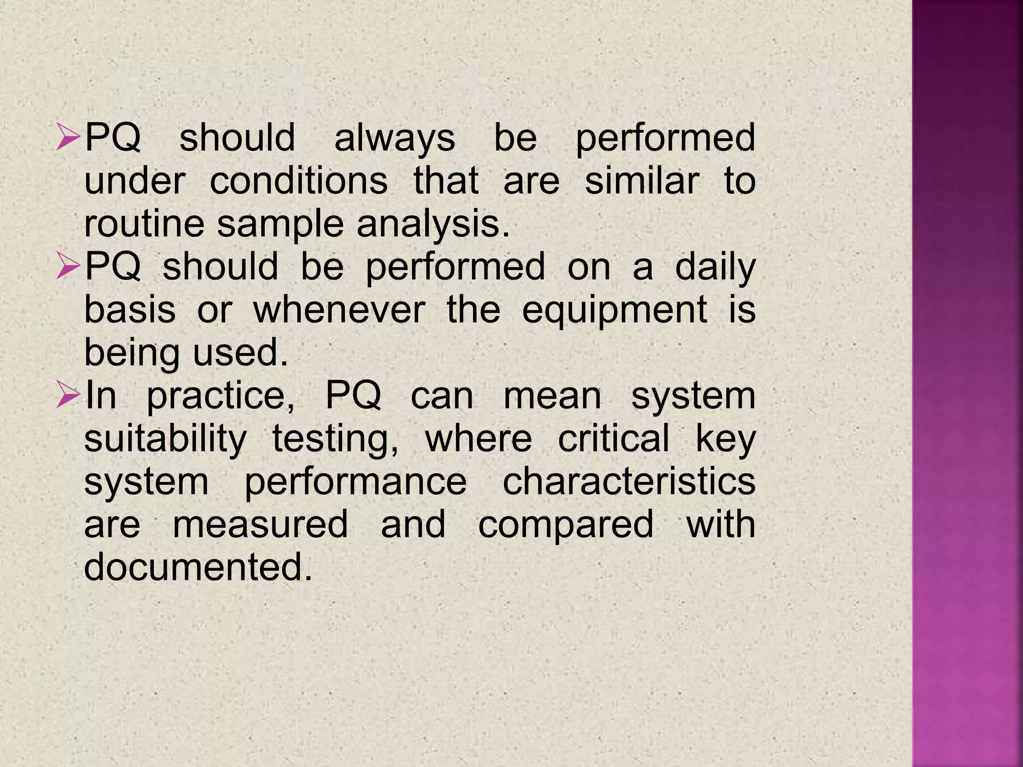 Equipment qualification | PPTX