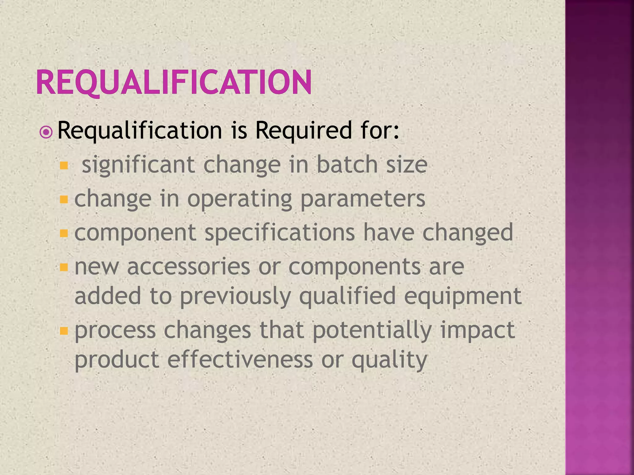 Equipment qualification | PPTX