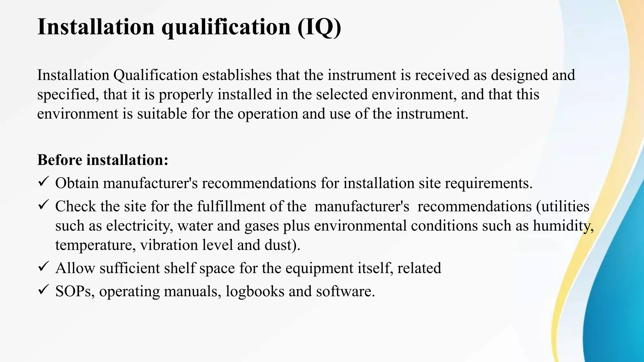 Equipment Qualification | PPTX