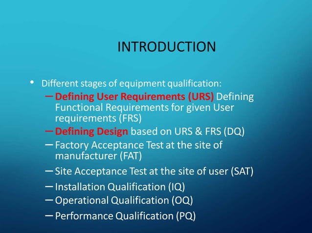 EQUIPMENT QUALIFICATION & MAINTENANCE SYSTEM.pptx