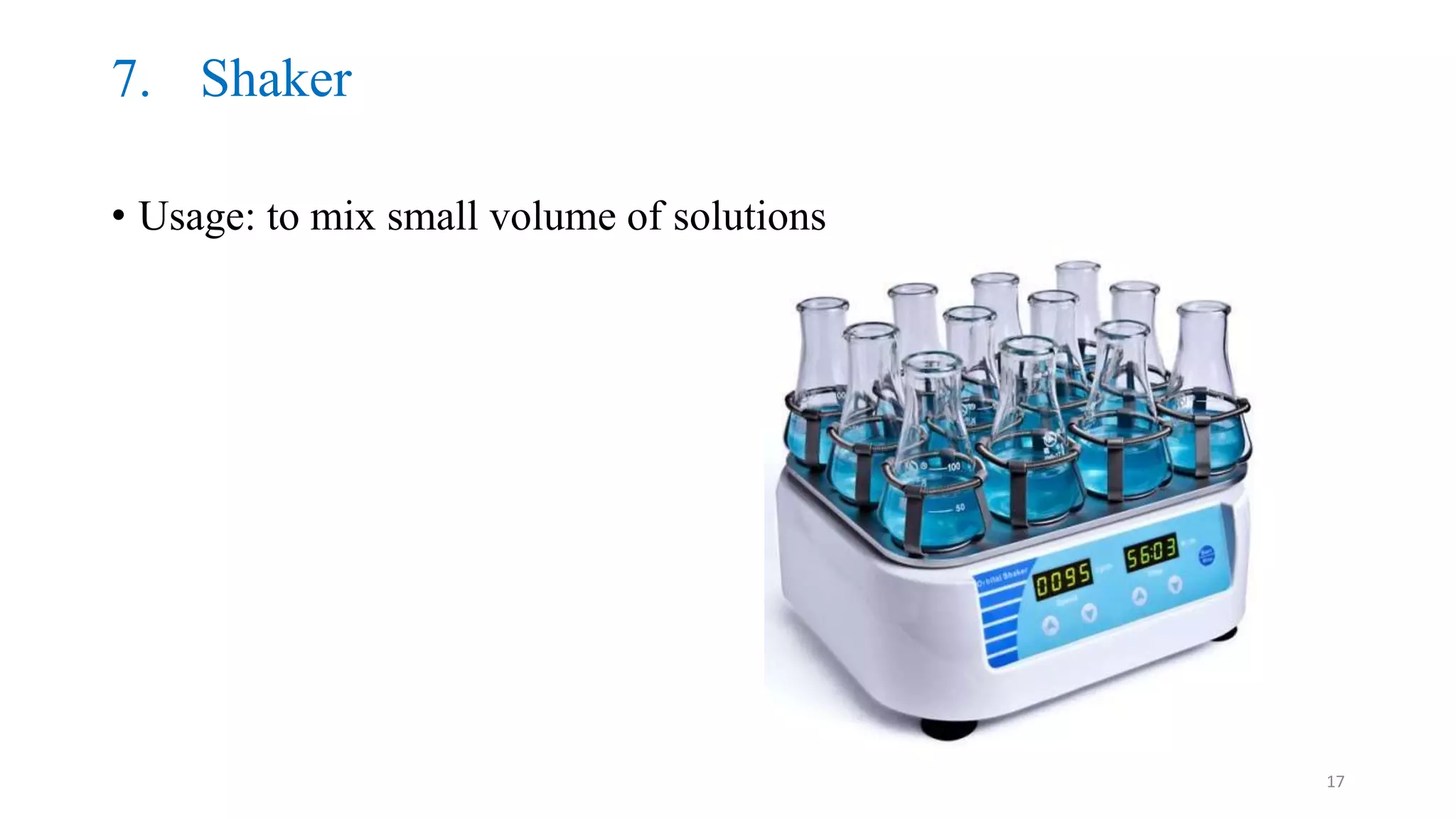 Equipment related to molecular biology | PPTX