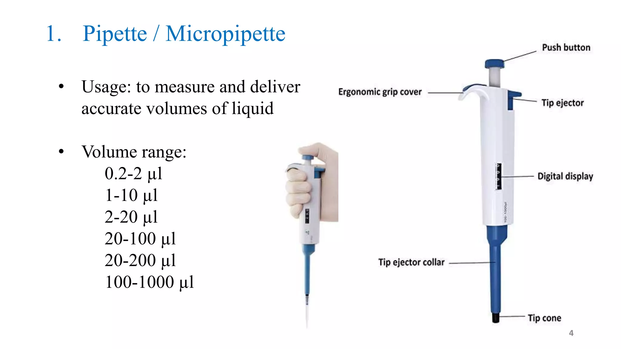 Equipment related to molecular biology | PPTX