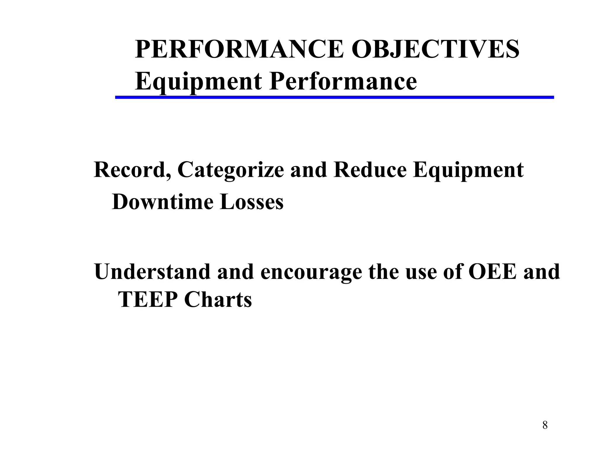 Equipment reliability l1 | PPT