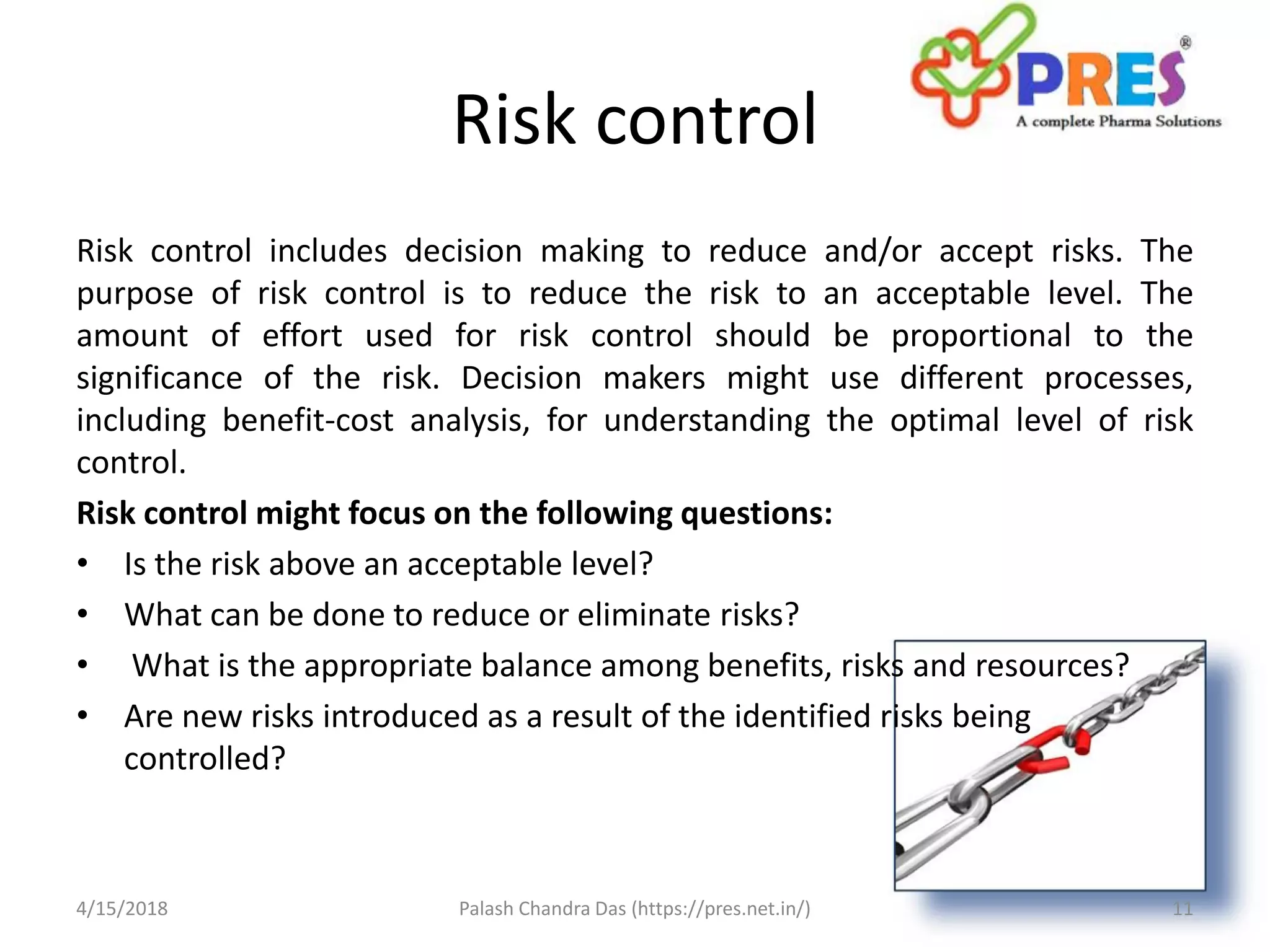 Equipment risk management - a quality systems approach | PDF