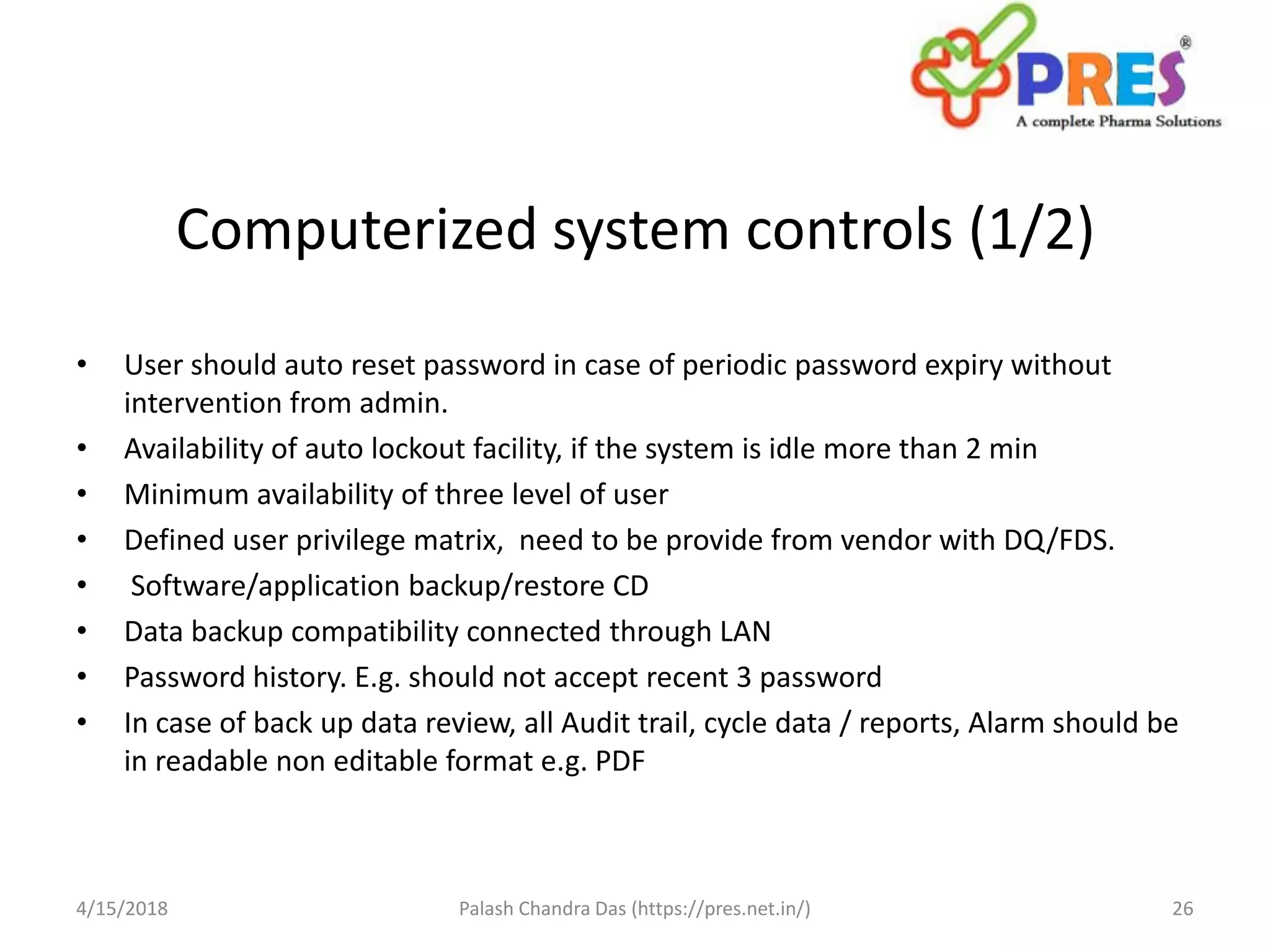 Equipment risk management - a quality systems approach | PDF