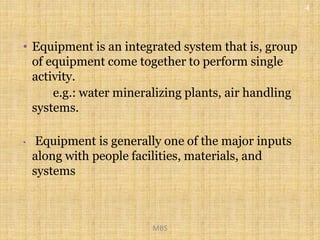 EQUIPMENT SELECTION.pptx