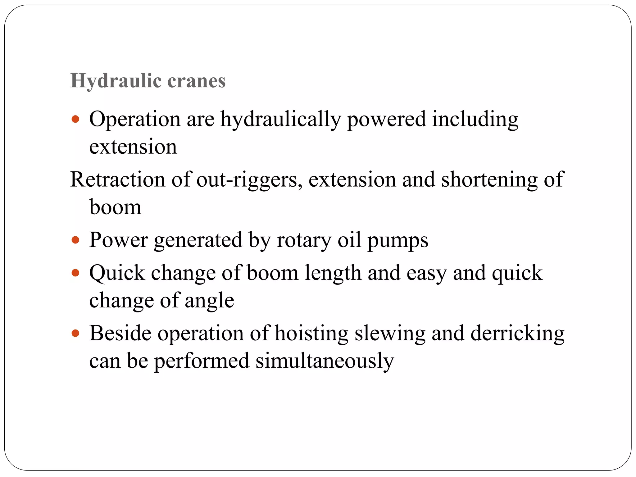 Equipments for erection and compaction | PPTX