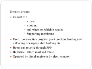 Equipments for erection and compaction | PPTX