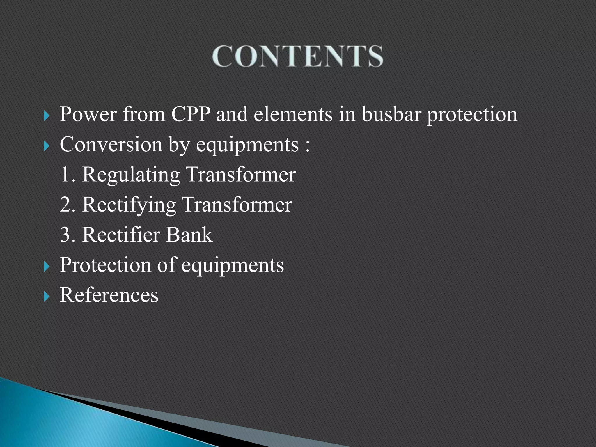 Equipments in switchyard and its protection | PPTX