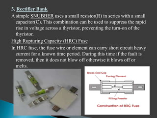 Equipments in switchyard and its protection | PPTX