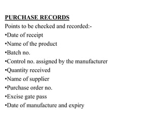 Equipments and Raw Materials | PPTX