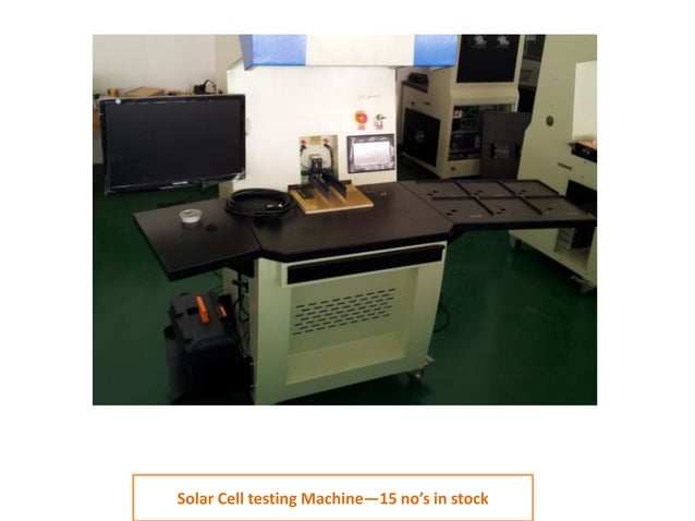 Solar Module Manufacturing | PPTX