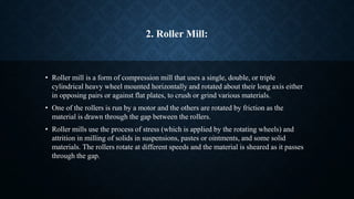 Equipments used for semi solid dosage form | PPTX