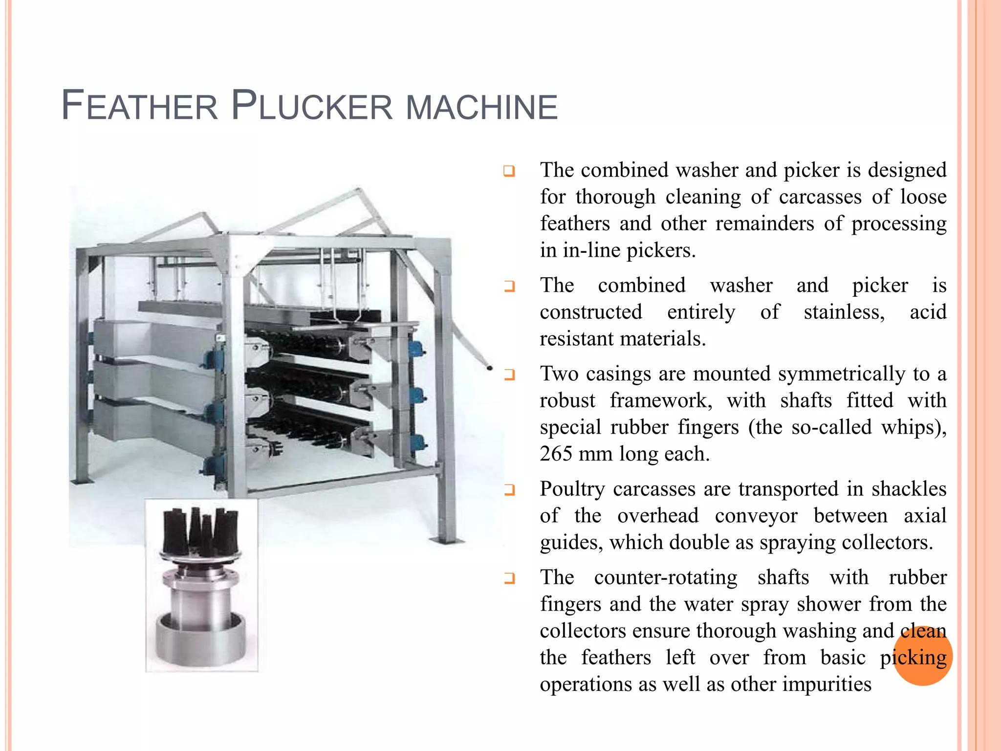 Equipments used in Meat and Poultry industry | PPTX