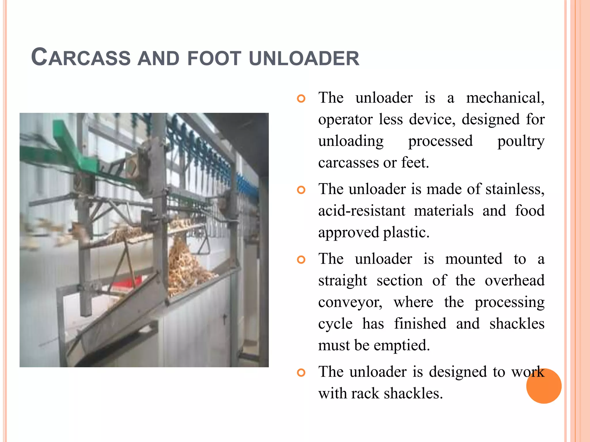 Equipments used in Meat and Poultry industry | PPTX