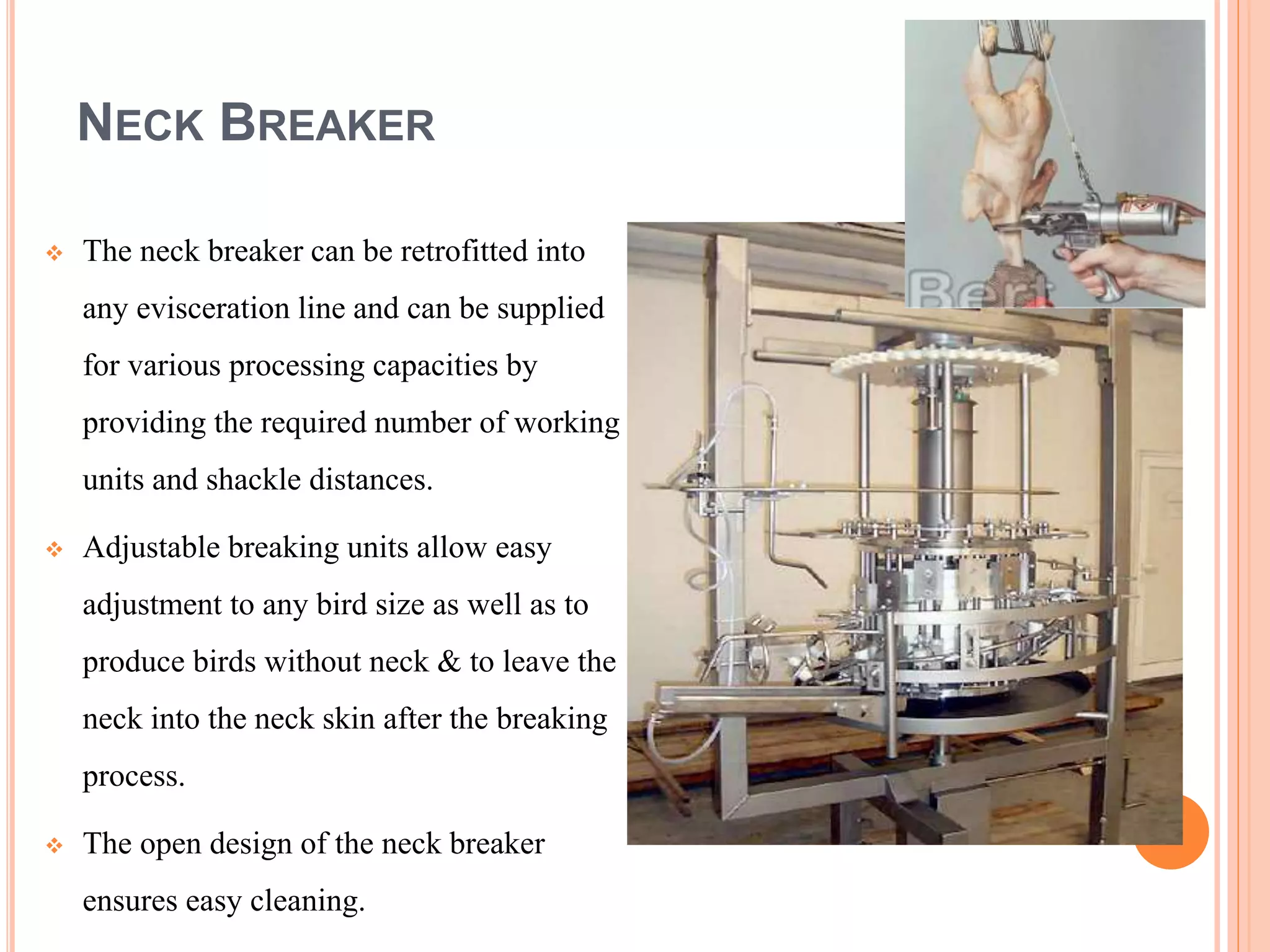 Equipments used in Meat and Poultry industry | PPTX