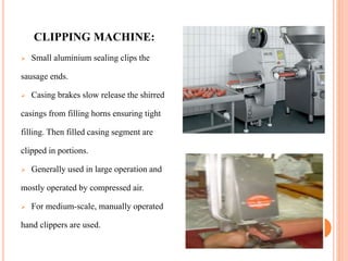 Equipments used in Meat and Poultry industry | PPTX