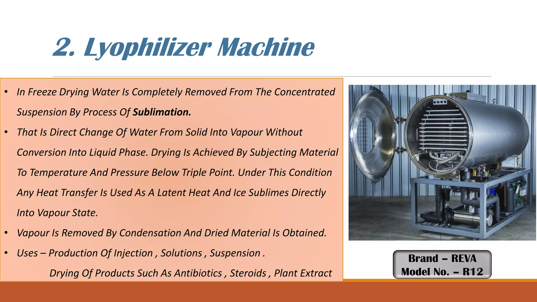 Various Equipments Used In Pharmaceutical Industry | PDF