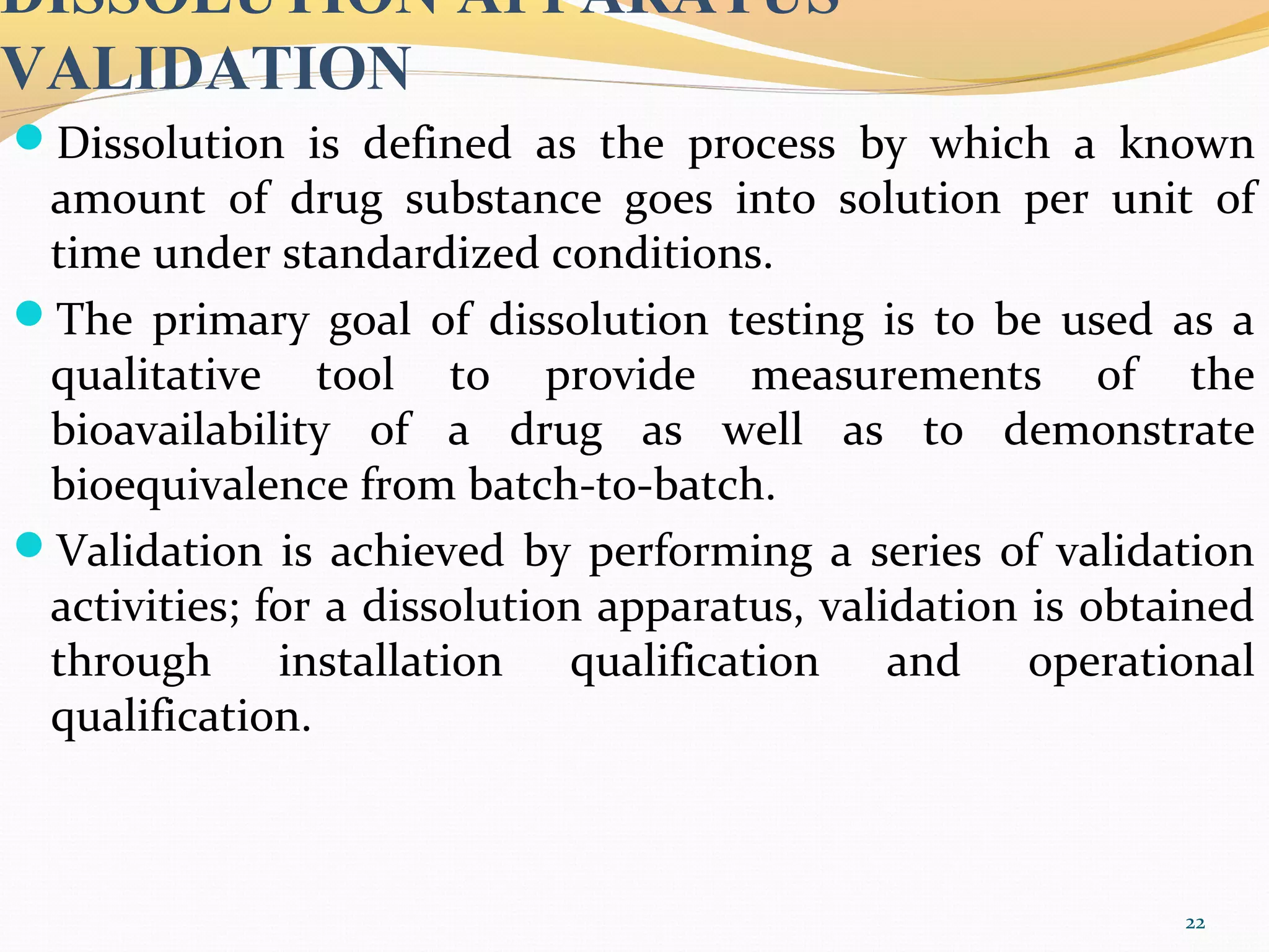 EQUIPMENT VALIDATION | PPT