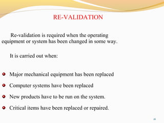 EQUIPMENT VALIDATION | PPT