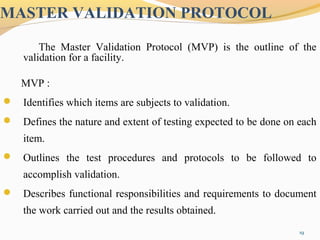 EQUIPMENT VALIDATION | PPT