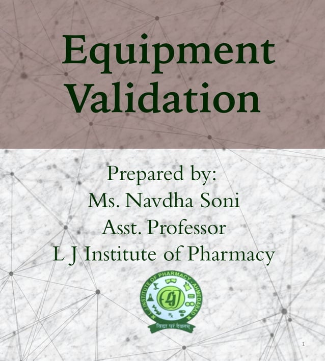 Equipment validation | PDF