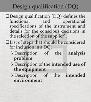 Equipment validation | PDF