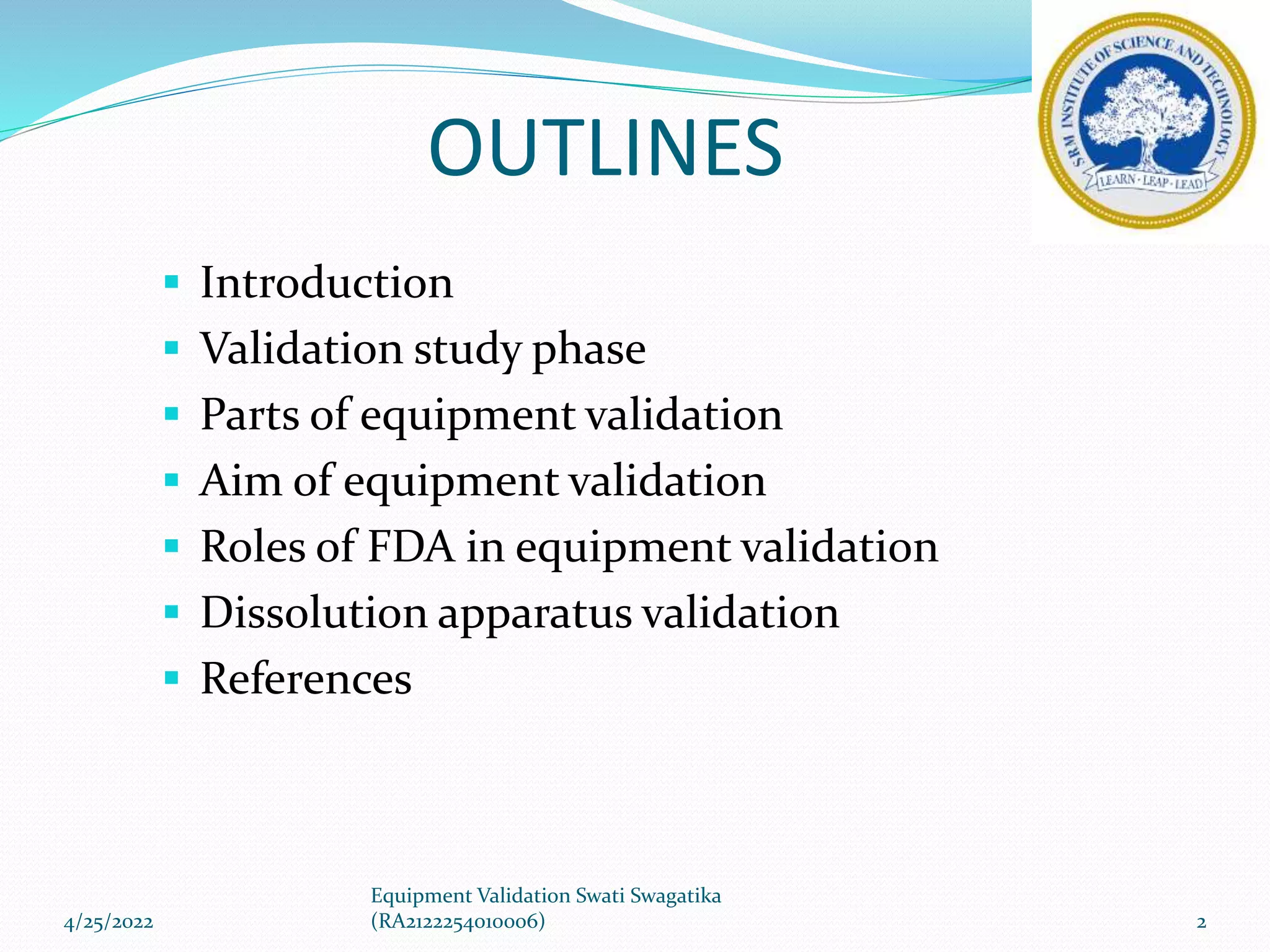 EQUIPMENT VALIDATION.pptx