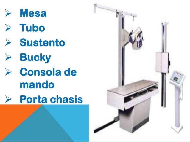 equipos fijos de radiologia