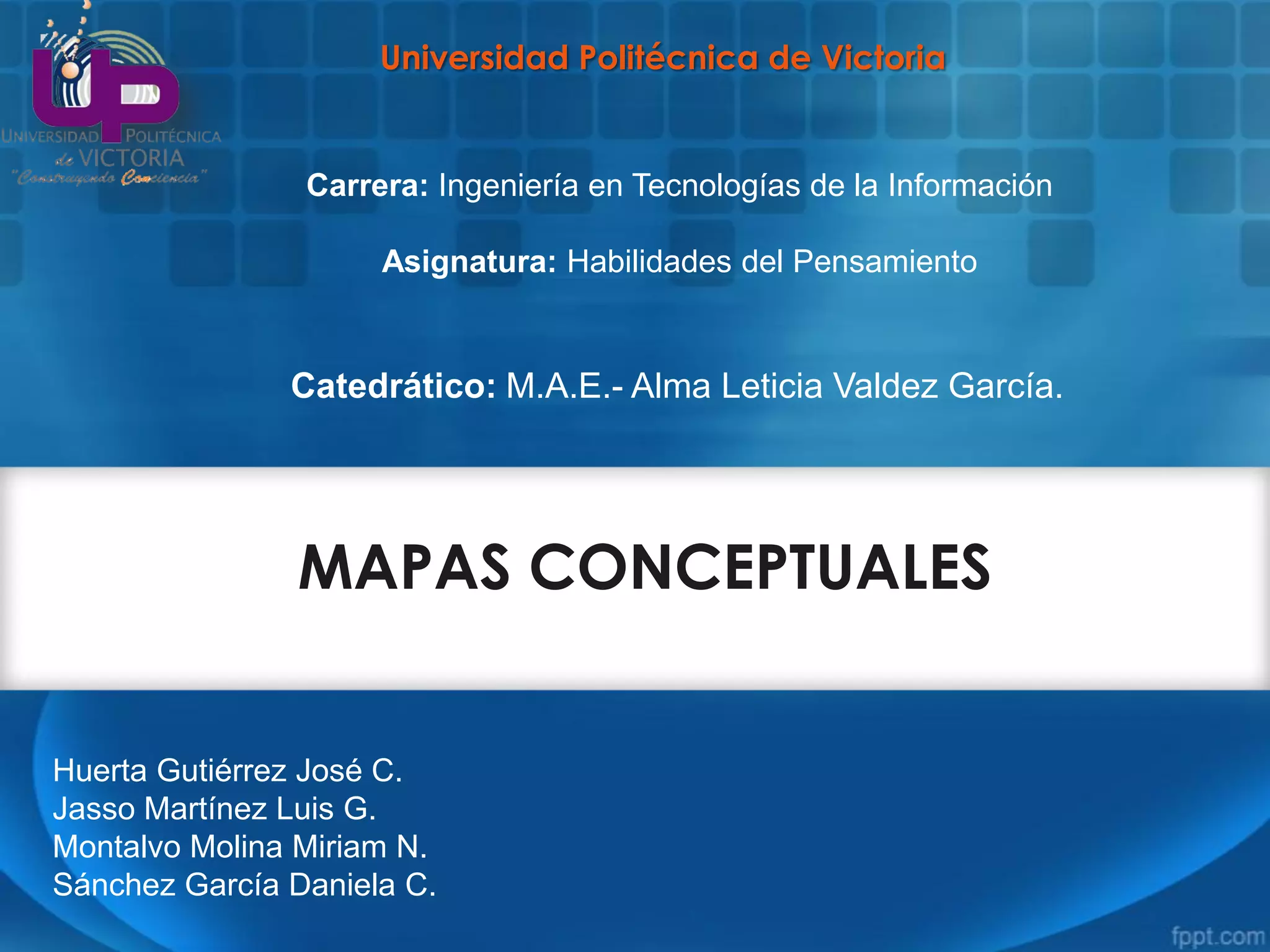 Mapas Conceptuales | PPT