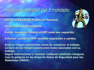 Equipo de proteccion_personal pies | PPTX