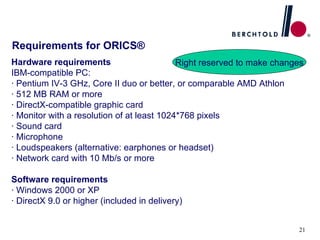 Equipor de quirofano - ORICS | PPT