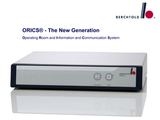 Equipor de quirofano orics | PPT