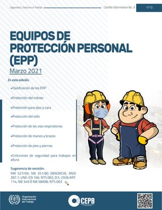 EQUIPOS DE PROTECCION PERSONAL EN EL TRABAJO | PDF