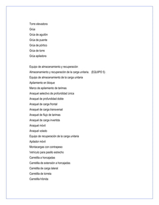 Equipos de mantenimiento en el manejo de materiales convertido | PDF