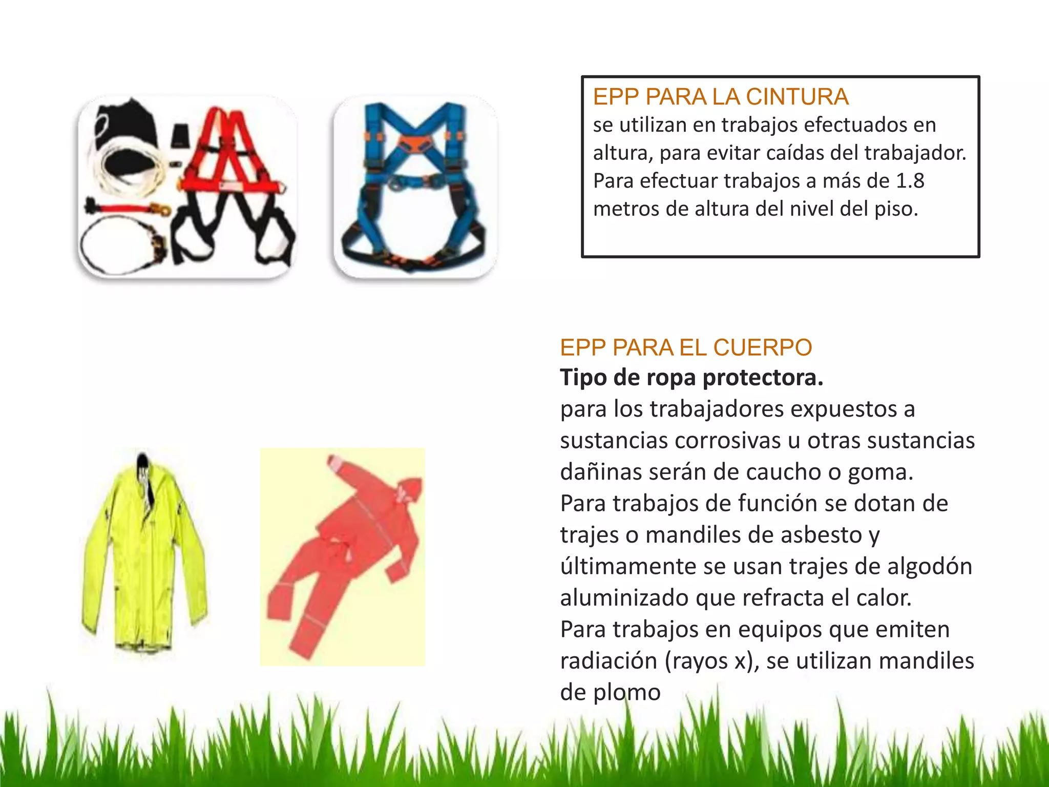 Equipos de proteccion personal (epp) | PPTX